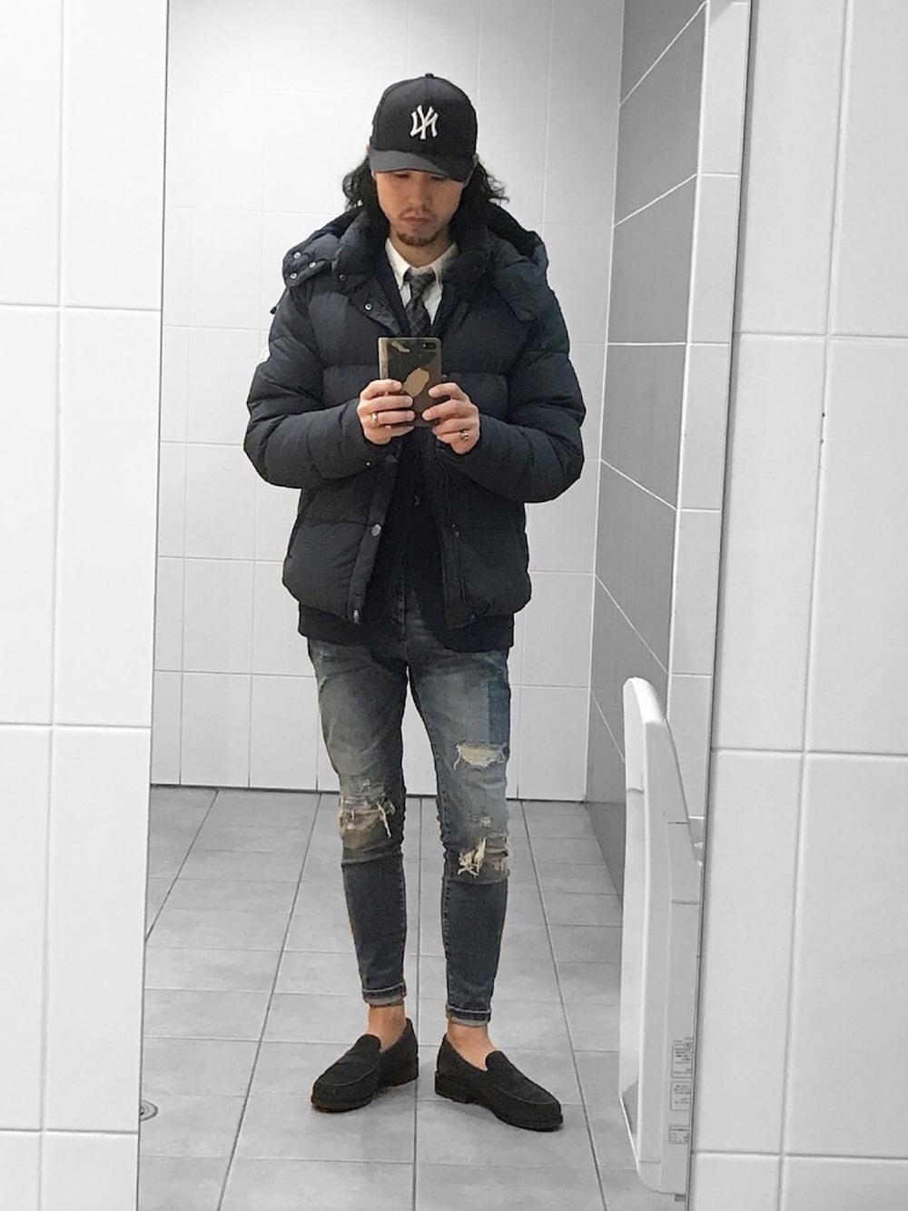 gotham_jny0106｜ZARAのデニムパンツを使ったコーディネート - WEAR