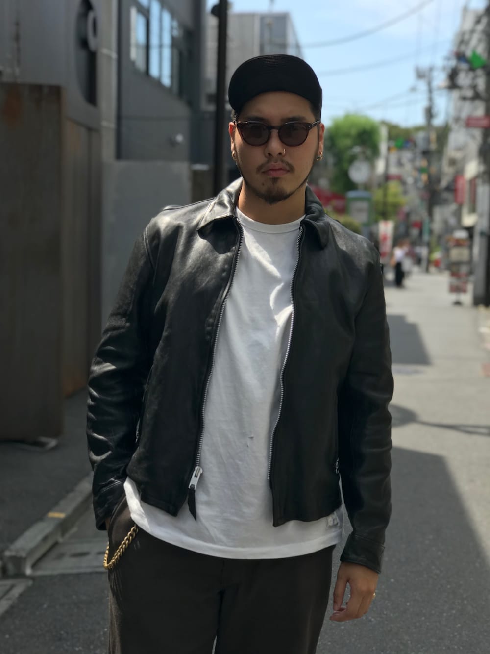 Ryuji Abe(Schott HARAJUKU店)｜schottのライダースジャケットを使ったコーディネート - WEAR