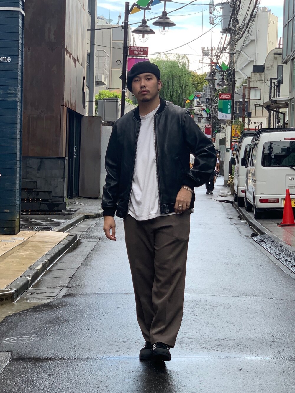 Ryuji Abe(Schott HARAJUKU店)｜schottのライダースジャケットを使ったコーディネート - WEAR