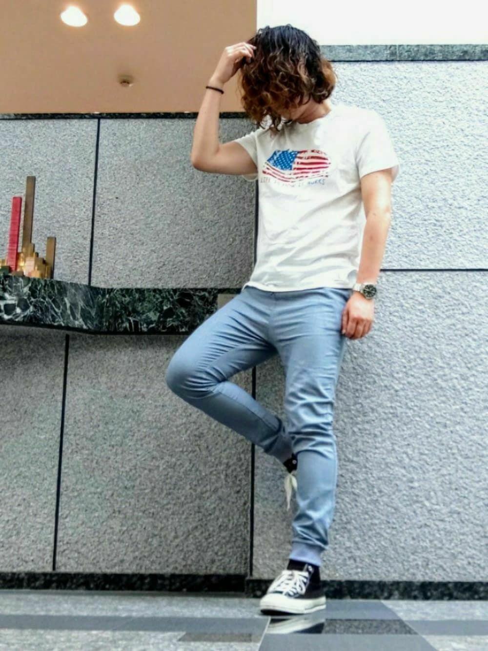 Teddy bear🧸｜AZ by junhashimotoのTシャツ/カットソーを使ったコーディネート - WEAR