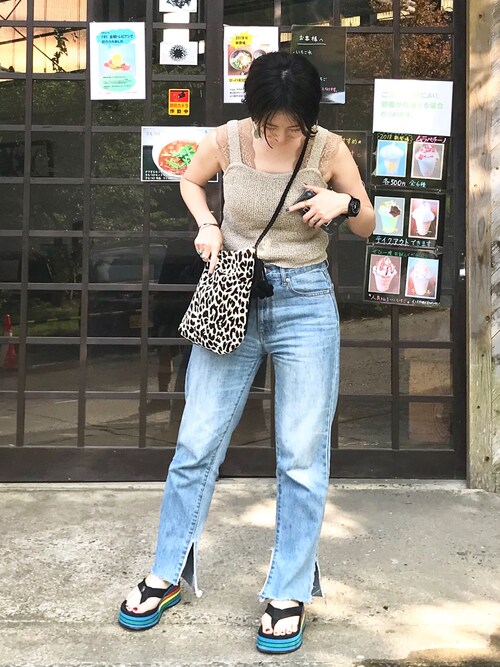 shitomi(mystic梅田EST店)｜mysticのニット/セーターを使ったコーディネート - WEAR