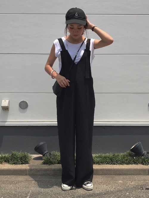 yan｜KBFのサロペット/オーバーオールを使ったコーディネート - WEAR