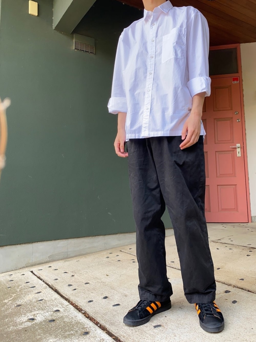 174cm / MEN｜UNIQLOのシャツ/ブラウスを使ったコーディネート - WEAR