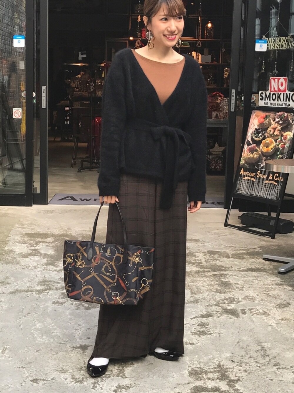 mikaf｜sheneryのカーディガン/ボレロを使ったコーディネート - WEAR