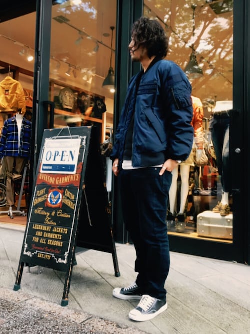 Mr.nakamura｜AVIREXのMA-1を使ったコーディネート - WEAR