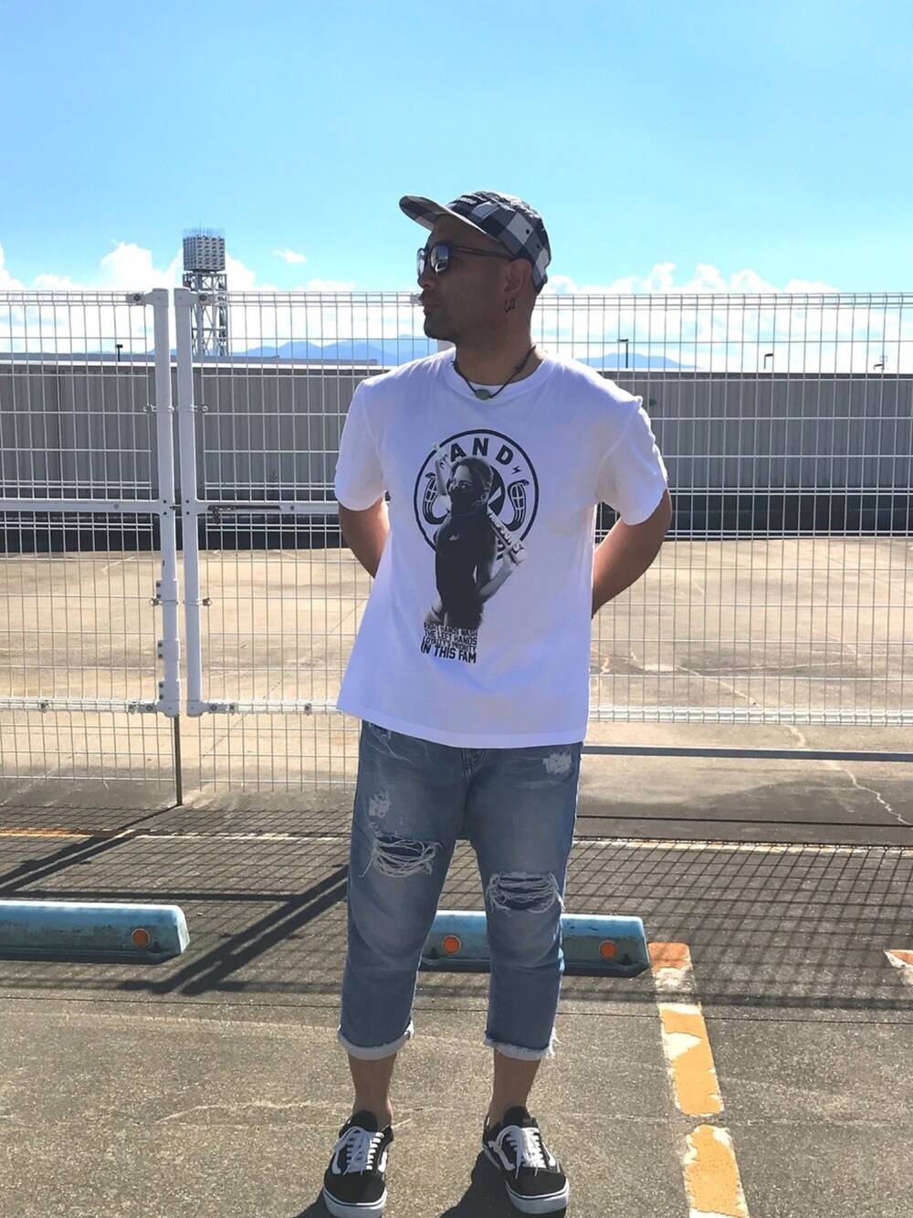 TRYS｜ANDSUNSのTシャツ/カットソーを使ったコーディネート - WEAR
