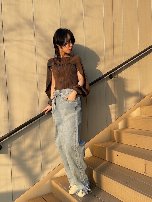 wakamaeda(STUDIOUS WOMENS 渋谷PARCO店)｜MAISON EUREKAのデニムパンツを使ったコーディネート - WEAR