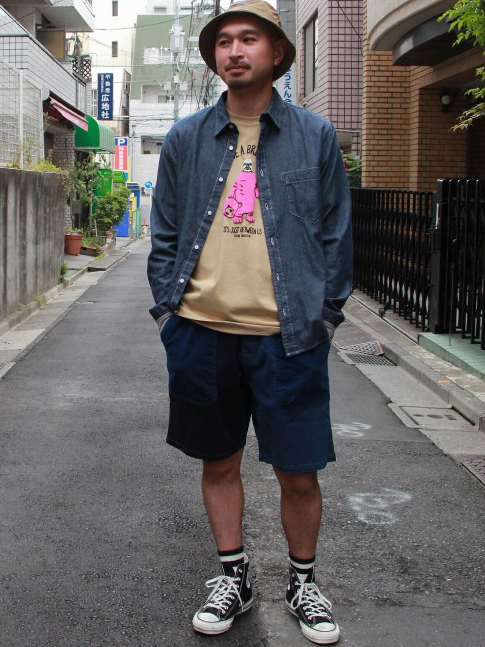 INOUE（gym master）｜gym masterのTシャツ/カットソーを使ったコーディネート - WEAR