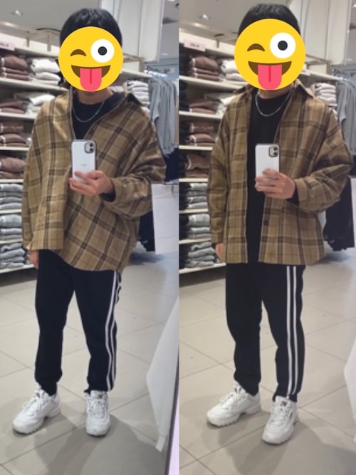 「ブラウンシャツコーデ」のメンズ人気ファッションコーディネート - WEAR