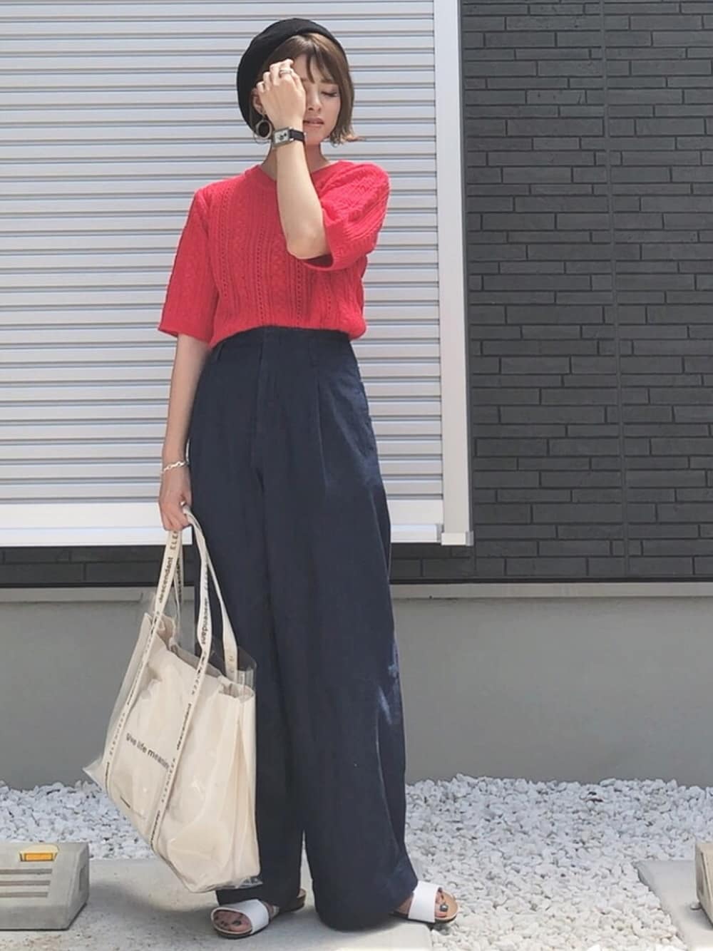 yun｜GRLのハンチング・ベレー帽を使ったコーディネート - WEAR