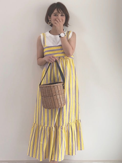 yun｜GRLのかごバッグを使ったコーディネート - WEAR