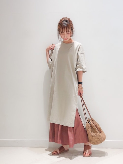 megpi【GLOBALWORK】(GLOBAL WORK おやまゆうえんハーヴェストウォーク)｜GLOBAL WORKのワンピースを使った ...