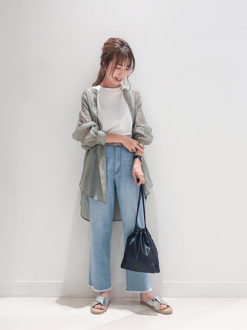 megpi【GLOBALWORK】｜GLOBAL WORKのシャツ/ブラウスを使ったコーディネート - WEAR