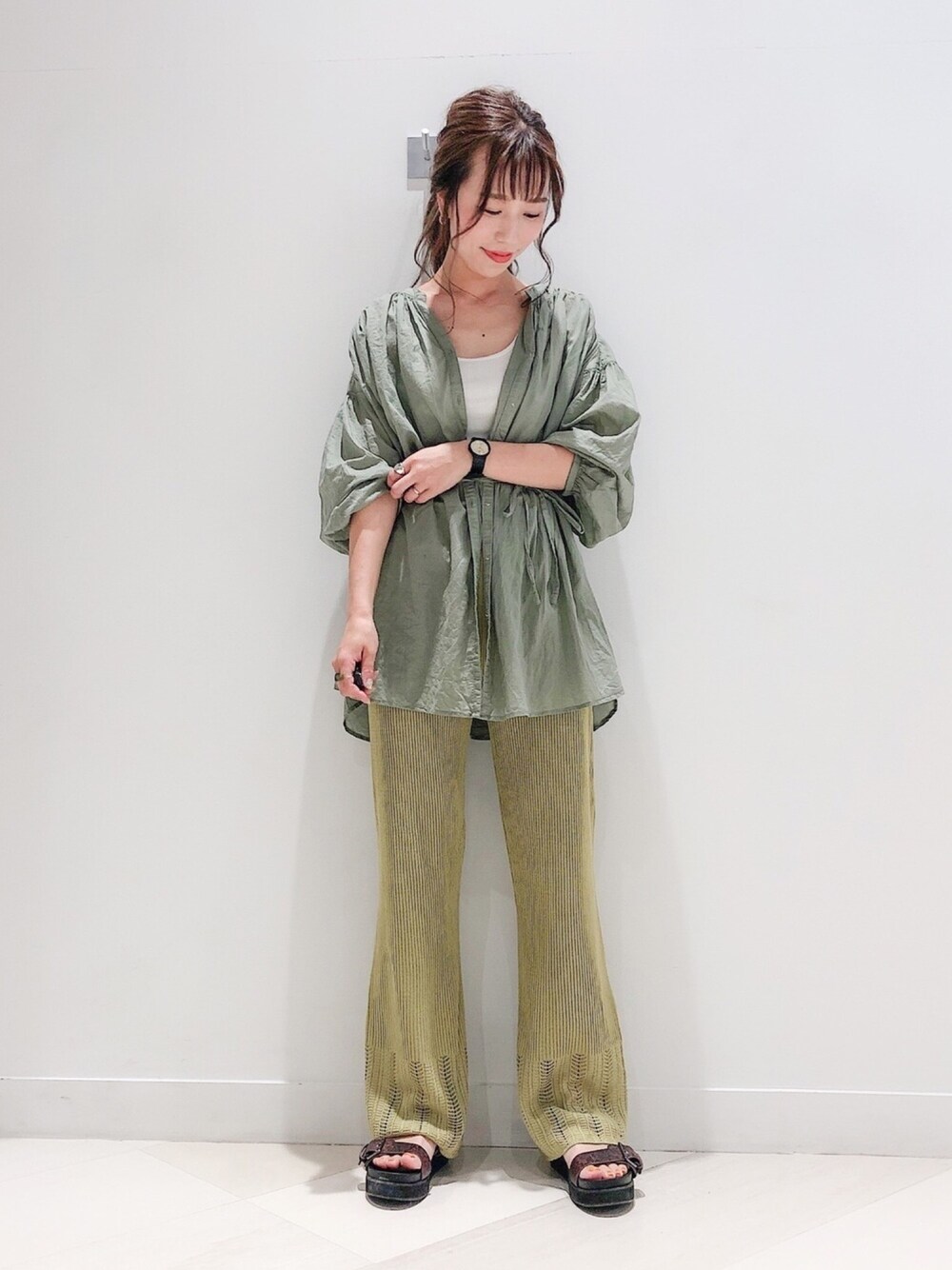 megpi【GLOBALWORK】(GLOBAL WORK おやまゆうえんハーヴェストウォーク)｜GLOBAL WORKのシャツ/ブラウスを ...