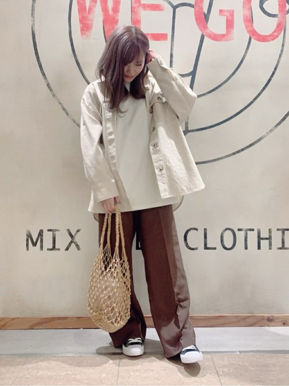 WEGO(WEGO STAFF)｜WEGOのブルゾンを使ったコーディネート - WEAR