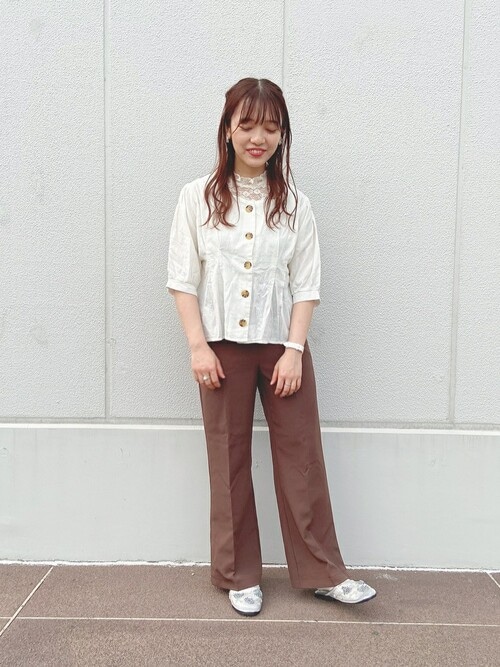 WEGO(WEGO STAFF)｜WEGOのスラックスを使ったコーディネート - WEAR