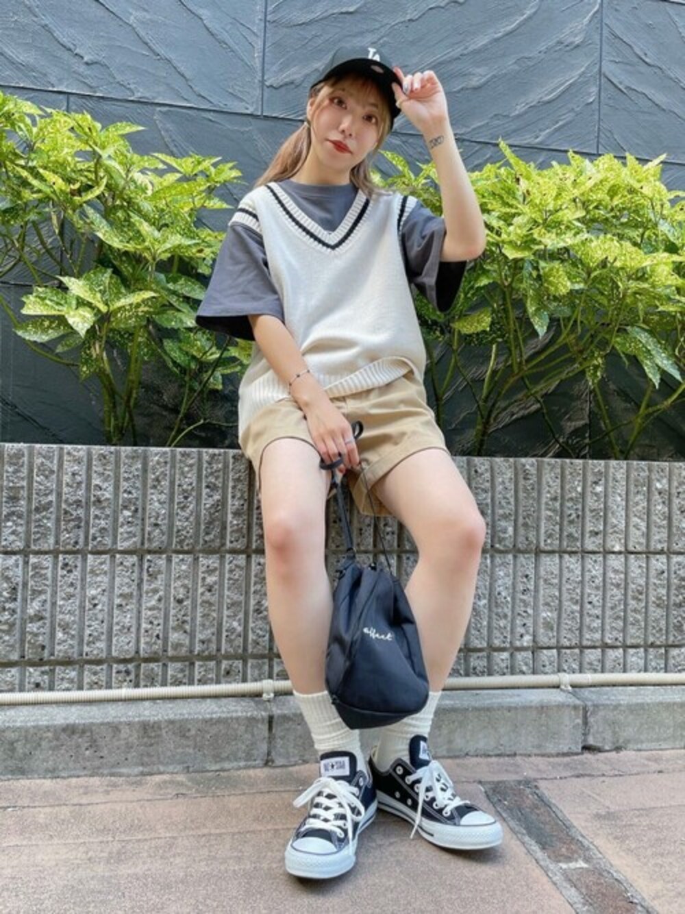 WEGO(WEGO STAFF)｜WEGOのベストを使ったコーディネート - WEAR