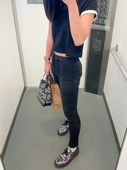 KRN｜H&Mのデニムパンツを使ったコーディネート - WEAR