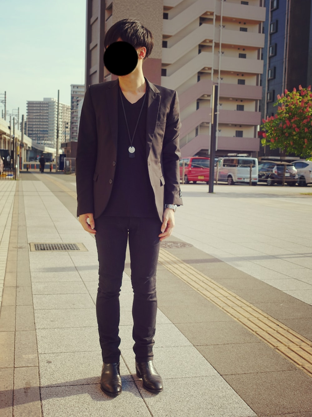 うま｜LOUNGE LIZARDのテーラードジャケットを使ったコーディネート - WEAR