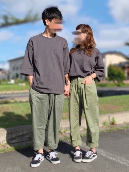 とうちゃん｜PairPairのTシャツ・カットソーを使ったコーディネート - WEAR