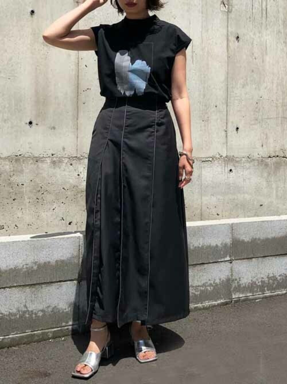 yui(&g'aime)(＆g'aime)｜&g'aimeのTシャツ/カットソーを使ったコーディネート - WEAR