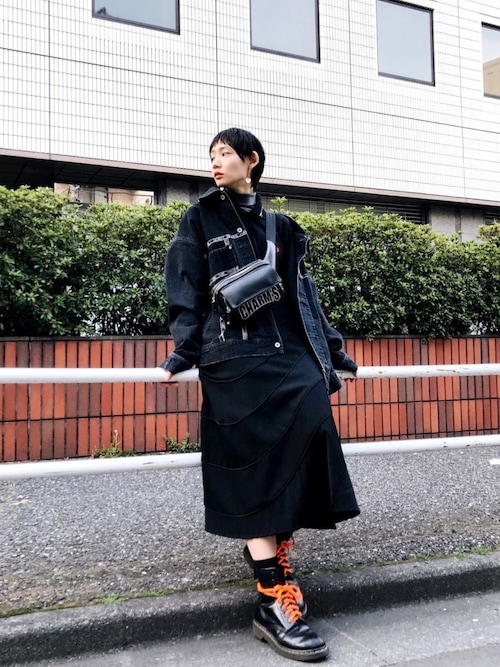 Mariko｜FRED PERRYのポロシャツを使ったコーディネート - WEAR