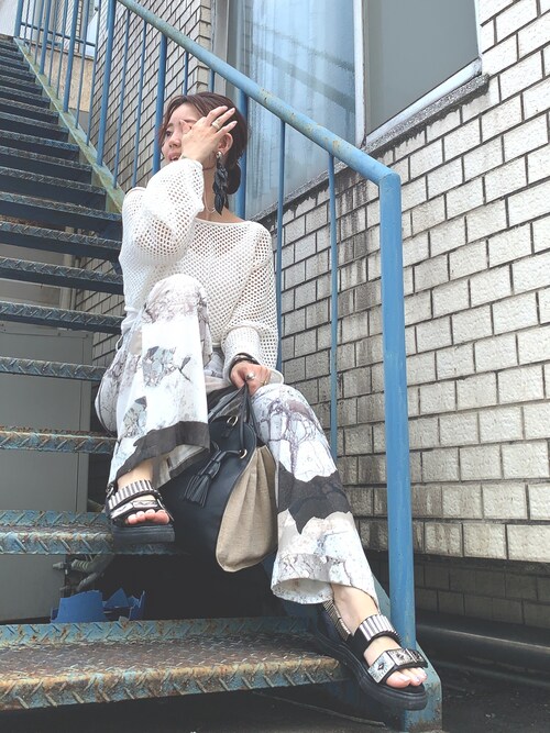 ami｜AMERIのニット/セーターを使ったコーディネート - WEAR