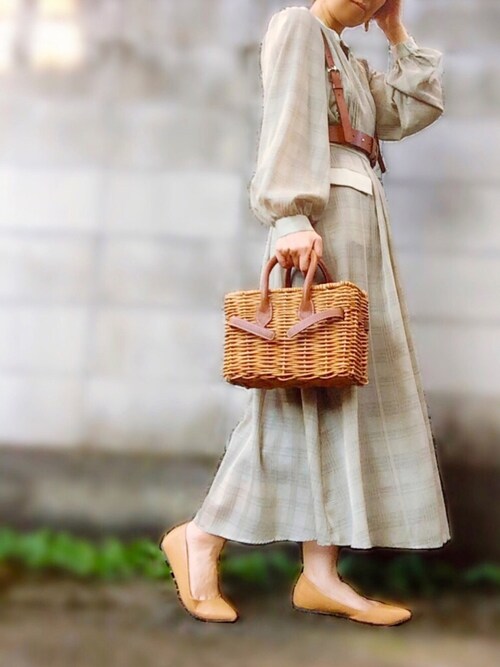 moco♡｜AMERIのワンピースを使ったコーディネート - WEAR