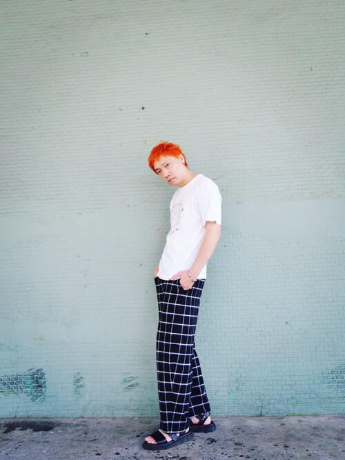 Ben Lin｜Dr.Martensの涼鞋を使ったコーディネート - WEAR