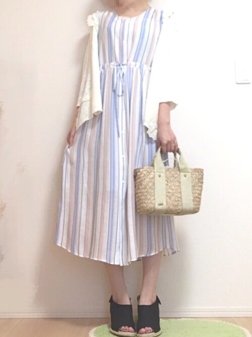 aya｜Bleu Bleuetのワンピースを使ったコーディネート - WEAR