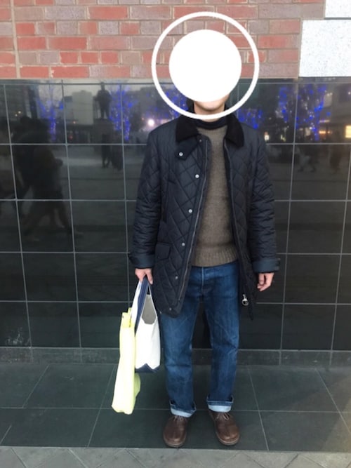 衣食 充（imeshi mitsuru）｜Barbourのステンカラーコートを使ったコーディネート - WEAR