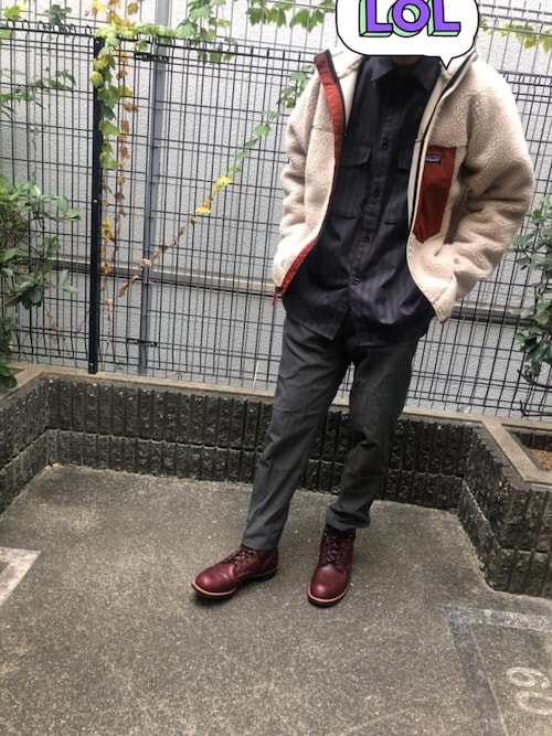 RED WING(レッドウィング) BECKMAN FLATBOX(ベックマンフラットボックス) 9063を使った人気ファッション ...