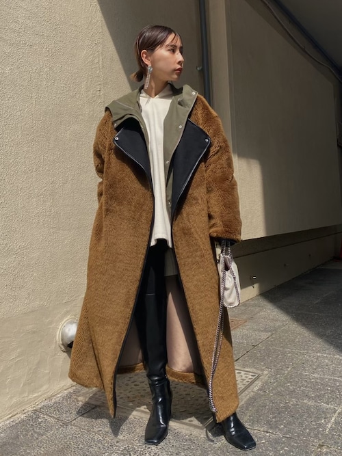 MILITARY LAYERED BOA COATを使った人気ファッションコーディネート - WEAR