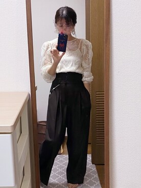 のみの Ameri VINTAGE - UNDRESSED 2WAY FAIRY LACE BLOUSEの通販 by vivicat's shop｜アメリヴィンテージならラクマ ブラック