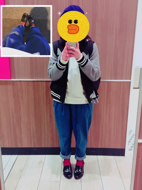 maple-chan｜WORLD WIDE LOVE!のスタジャンを使ったコーディネート - WEAR