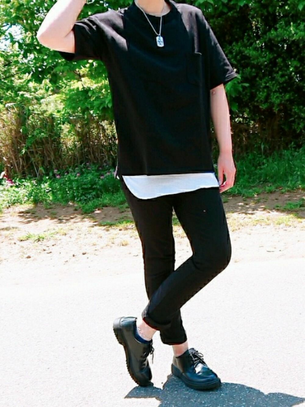 Hiro｜GUのTシャツ/カットソーを使ったコーディネート - WEAR