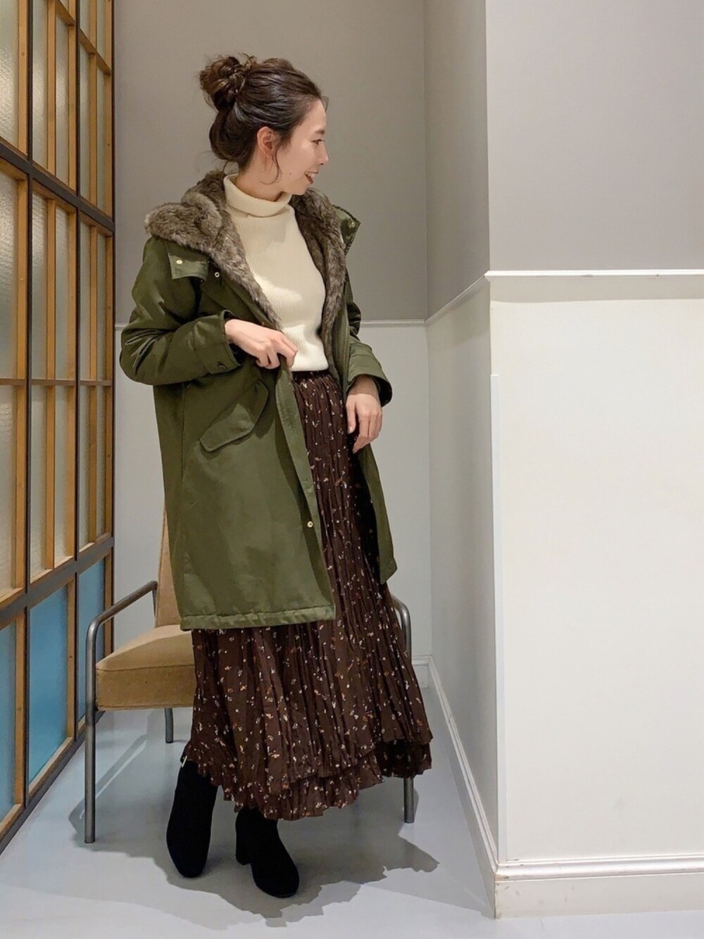 mizk(LEPSIM 本部)｜LEPSIMのモッズコートを使ったコーディネート - WEAR