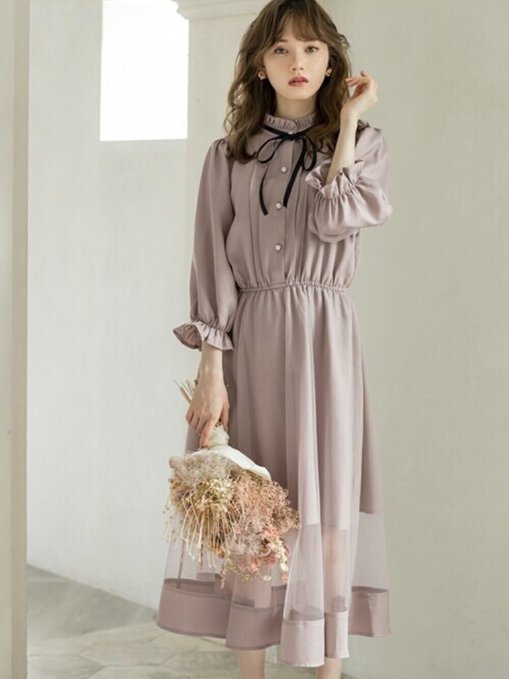 GRLグレイル_OFFICIAL(GRL)｜GRLのワンピースを使ったコーディネート - WEAR