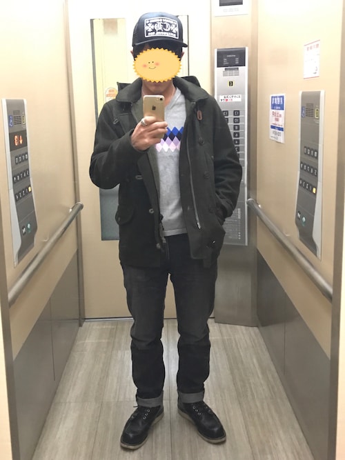 TJ｜MONKEY TIMEのミリタリージャケットを使ったコーディネート - WEAR