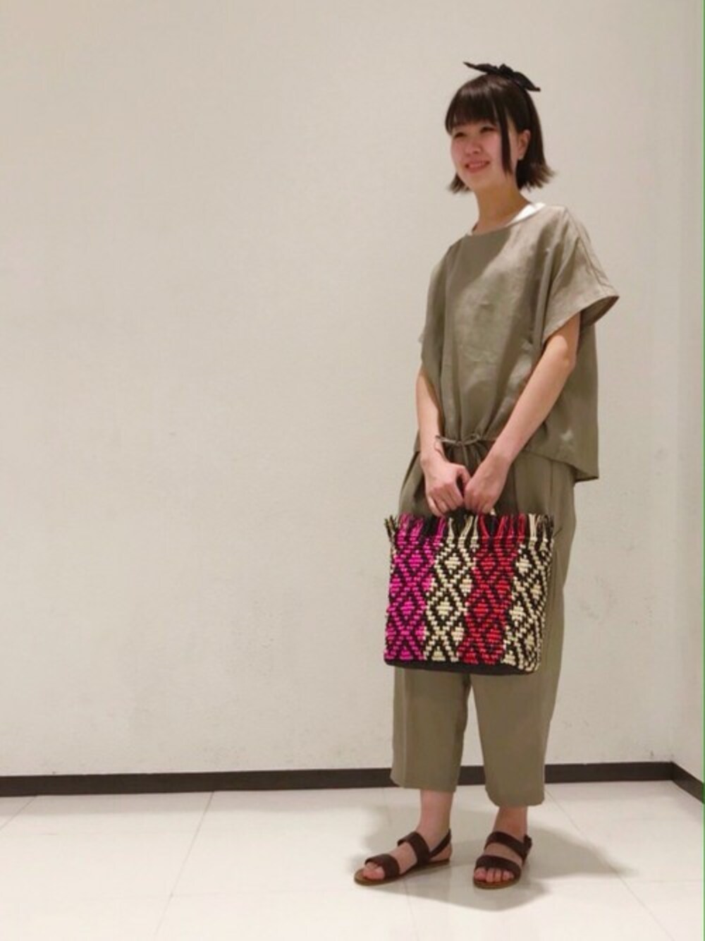 大宮ルミネ店 スタッフ（Bshop 大宮ルミネ店）｜LE GLAZIKのシャツ/ブラウスを使ったコーディネート - WEAR