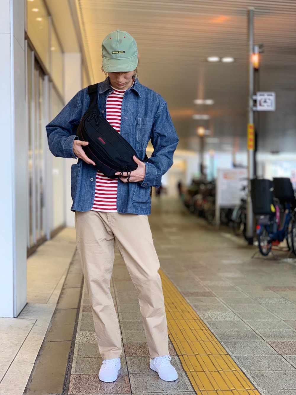 AKKII｜GREEN BOWLのキャップを使ったコーディネート - WEAR