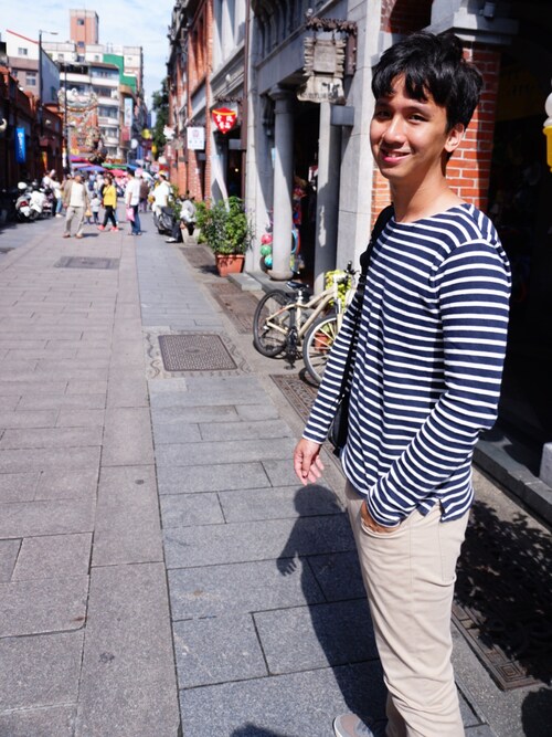 Dylan Li 🇹🇼｜SPAOのTシャツ/カットソーを使ったコーディネート - WEAR