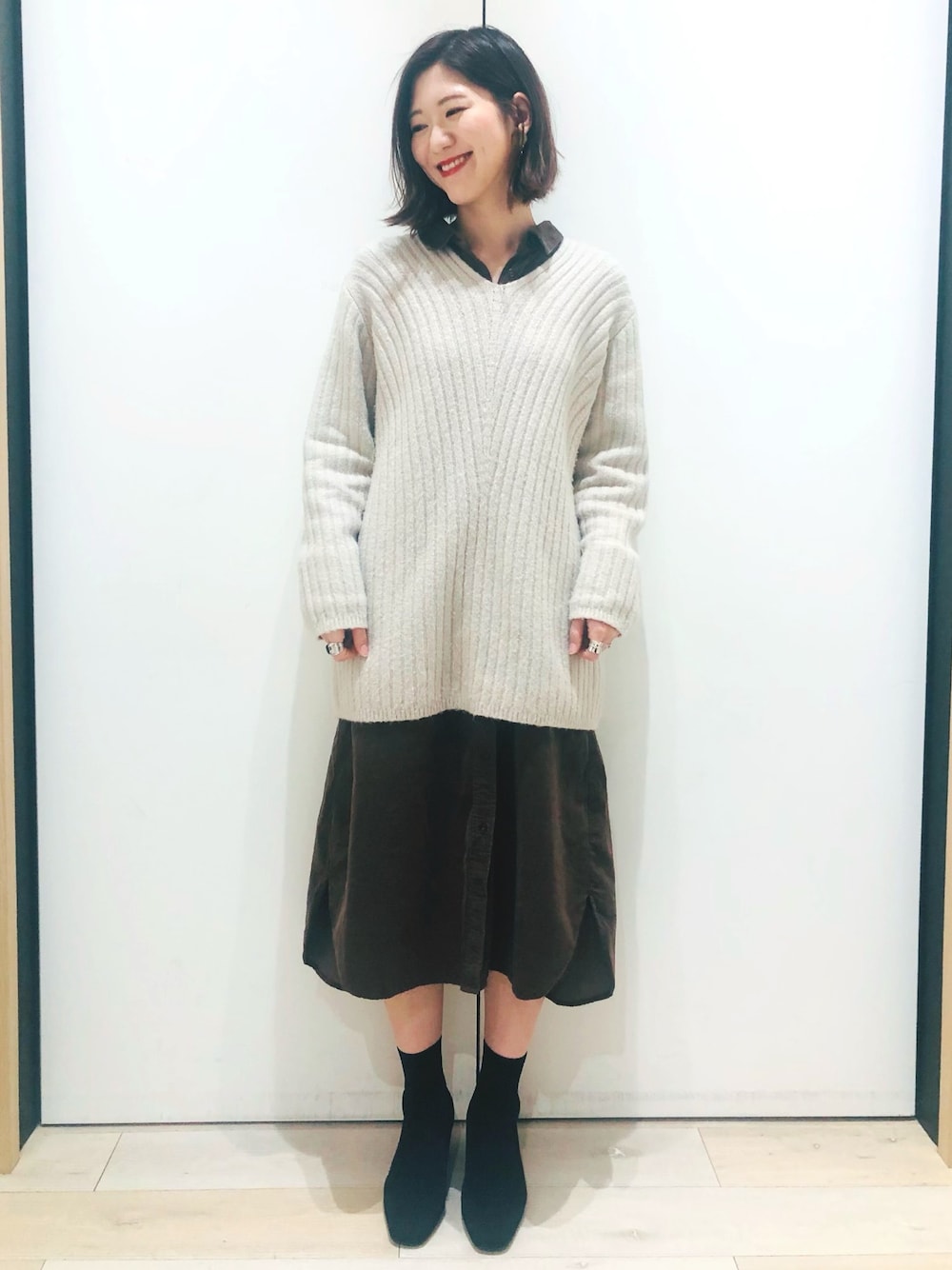 kasumi(LEPSIM トリエ京王調布)｜LEPSIMのニット/セーターを使ったコーディネート - WEAR