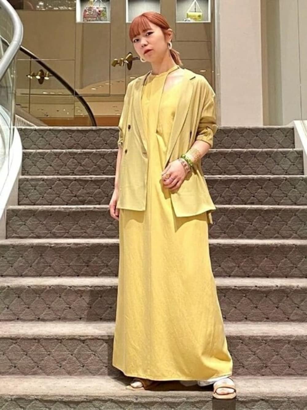 Ray BEAMS(BEAMS WOMEN)｜Ray BEAMSのワンピースを使ったコーディネート - WEAR