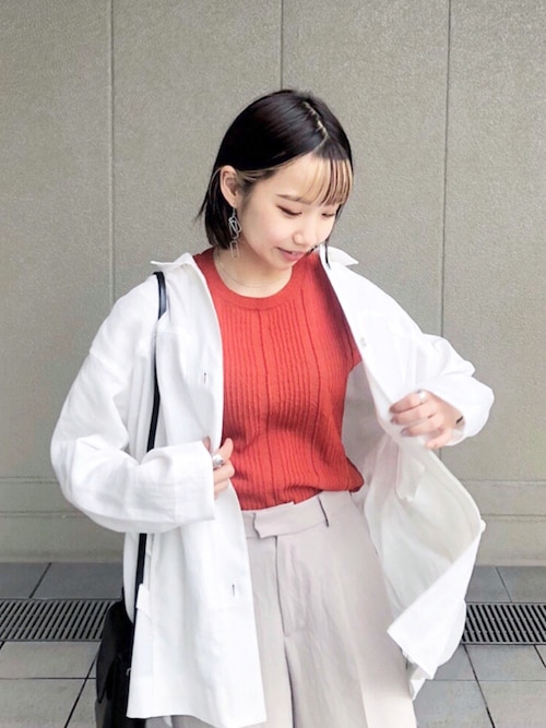 futaba(STUDIOUS WOMENS ルクア店)｜STUDIOUSのTシャツ/カットソーを使ったコーディネート - WEAR