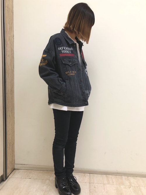 OSW（AVIREX 町田）｜AVIREXのデニムジャケットを使ったコーディネート - WEAR