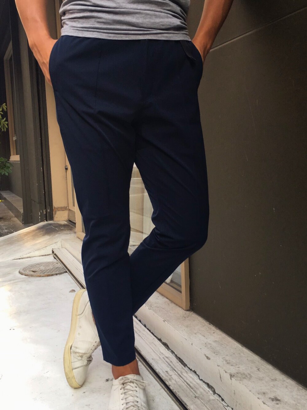 FRONT ROW(FRONT ROW 神戸)｜FRONT ROW RUGBYのスラックスを使ったコーディネート - WEAR