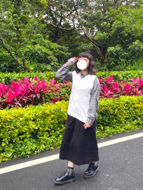 Julia♡｜GUのベストを使ったコーディネート - WEAR