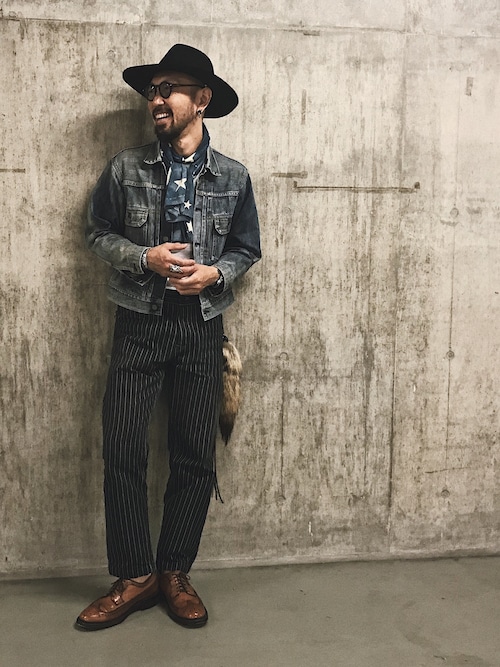 TERRY｜LEVI'S VINTAGE CLOTHINGのデニムジャケットを使ったコーディネート - WEAR