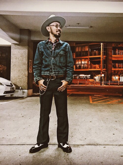 TERRY｜LEVI'S VINTAGE CLOTHINGのデニムジャケットを使ったコーディネート - WEAR
